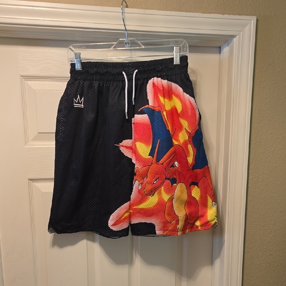 Pokemon | Shorts | Pokemon Charizard Gym Shorts | Poshmark